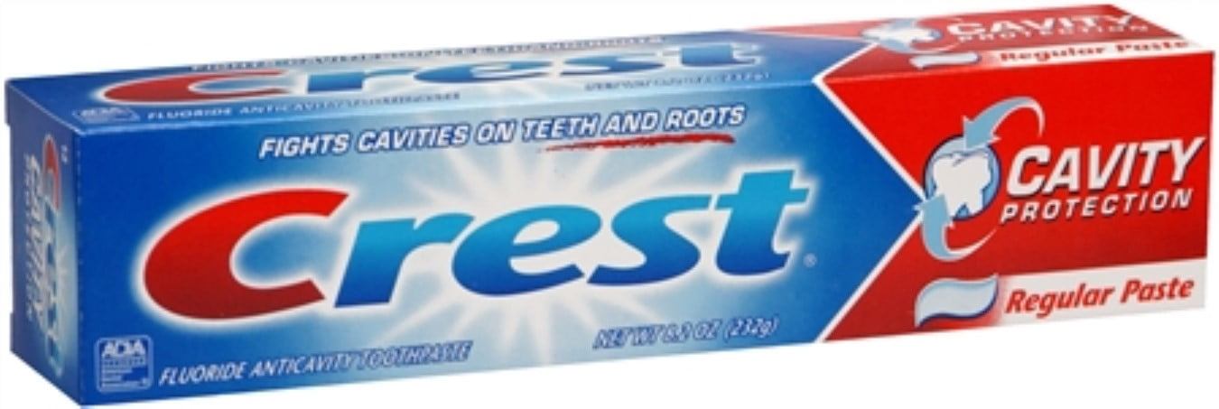 Crest Cavity Protection Toothpaste Regular 8.20 oz (Pack of 2 ...