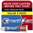 Crest Cavity Protection Toothpaste, ADA Approved, 5.7 oz, 3 Pack ...