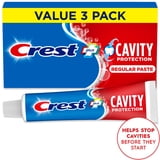 Crest Cavity Protection Toothpaste, ADA Approved, 5.7 oz, 3 Pack ...