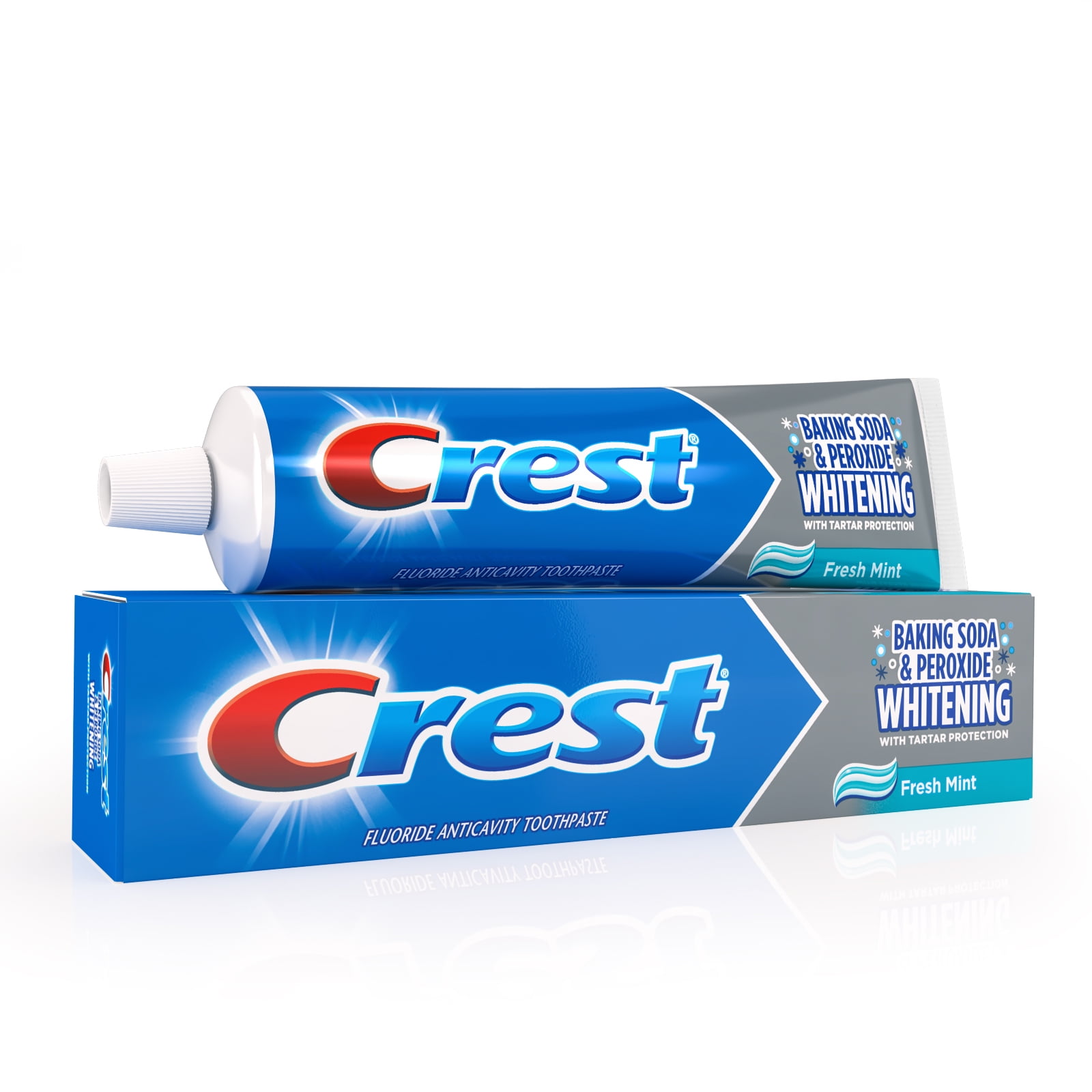Crest Cavity & Tartar Protection Toothpaste, Whitening Baking Soda ...