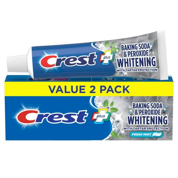 Crest Cavity & Tartar RRF12 Protection Toothpaste, Whitening Baking ...