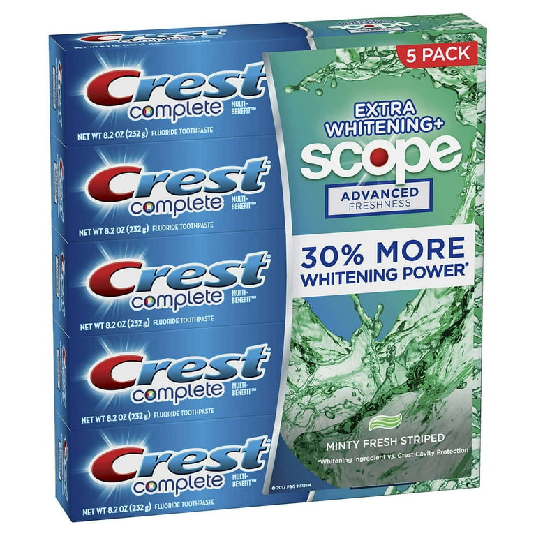 Crest Complete Scope Advanced Active Foam Toothpaste, Oz,, 45% OFF