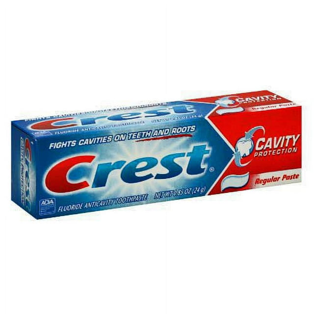 Crest Crest Regular Toothpaste .85 Oz. Packaging May Vary - Walmart.com