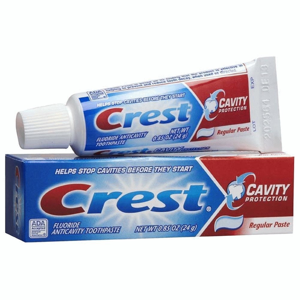 Crest Crest Regular Toothpaste .85 Oz. - Walmart.com