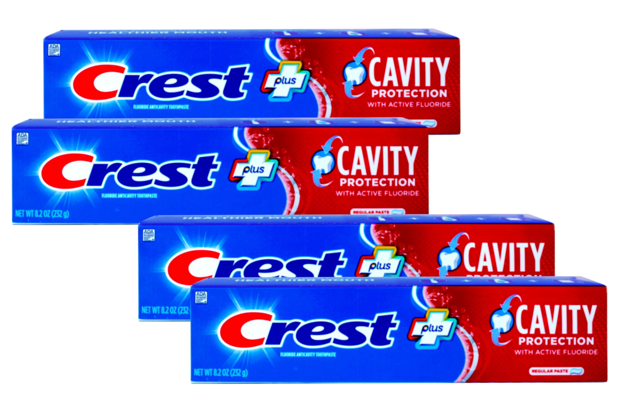 Crest Fluoride Cavity Protection IFF17 Toothpaste 8.2 Ounce Regular ...