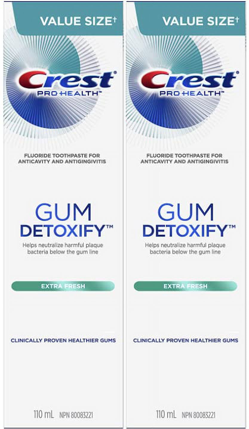 Crest Gum Detoxify Toothpaste, Extra Fresh, 3.7 Oz (110Ml) - 1 Count ...