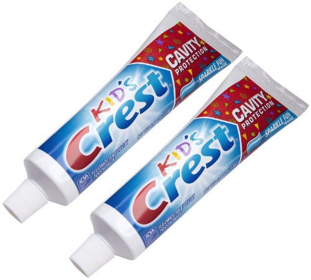 Crest Kid's Crest, Fluoride Anticavity Toothpaste, Sparkle Fun Flavor ...