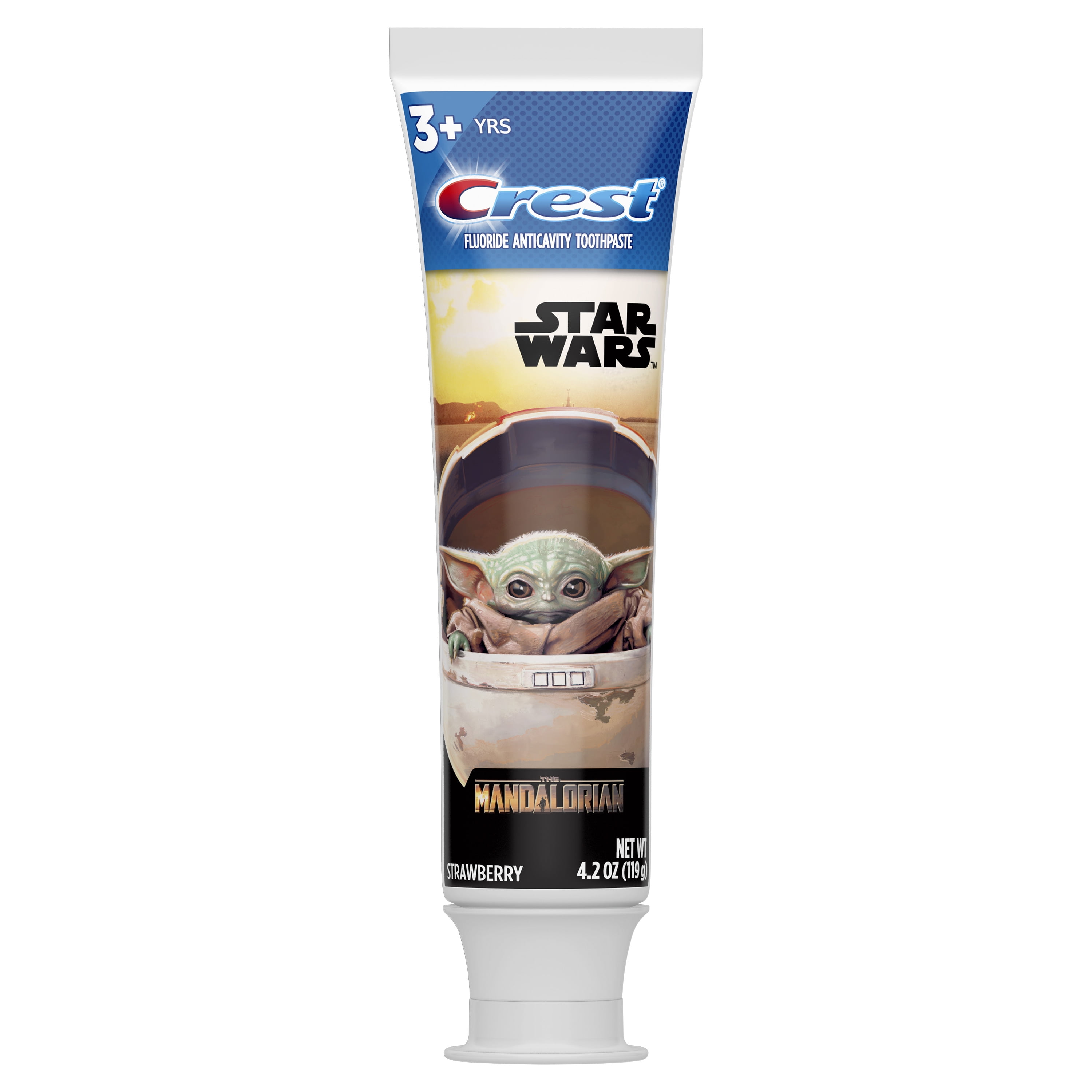 Crest Kid's Fun Toothpaste, Star Wars The Mandalorian, Strawberry ...