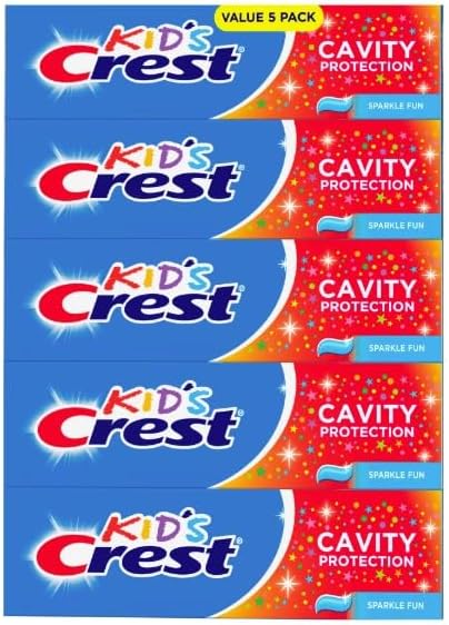 Crest Kids Cavity Protection Toothpaste, Sparkle Fun Flavor, Value Pack ...