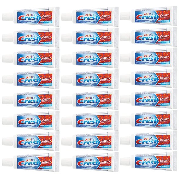 Crest Kids Anti-Cavity Toothpaste, Sparkle Fun, Travel Size 0.85 oz ...