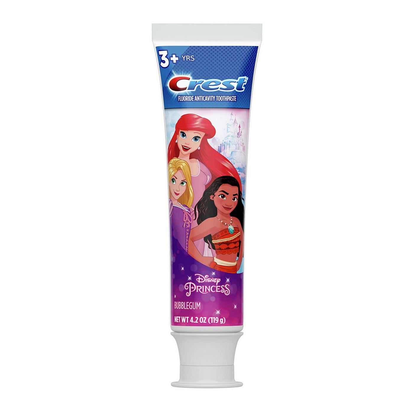 Crest Kids Disney Princess Anticavity Toothpaste - Bubblegum - 4.2 oz ...