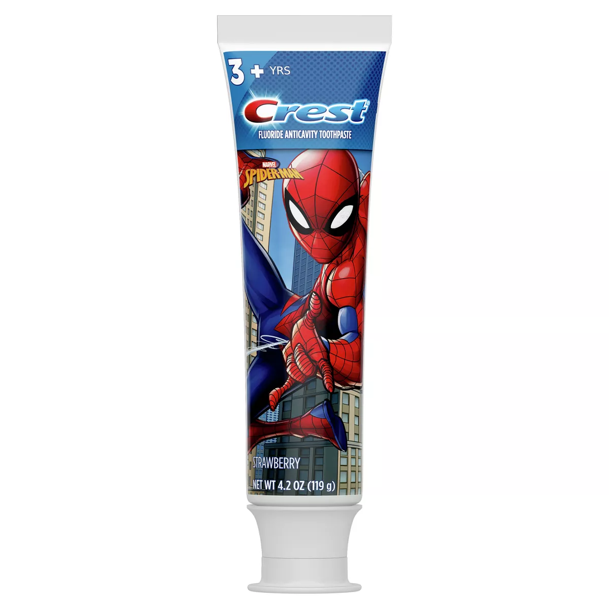 Crest Kids' Toothpaste featuring Marvel's Spider-Man Strawberry Flavor ...