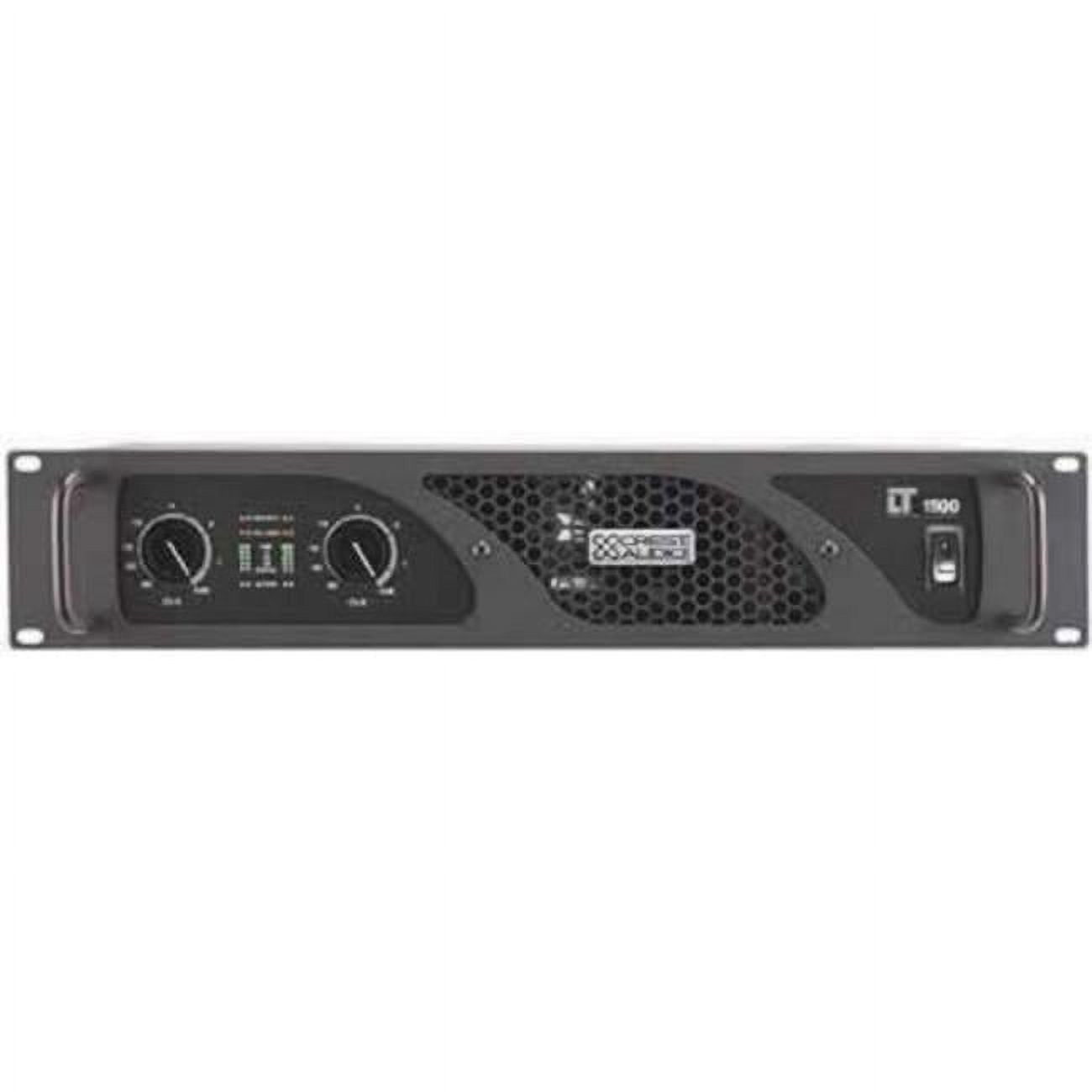Crest LT1500 750W Per Channel at 4 Ohm Power Amplifier - Walmart.com