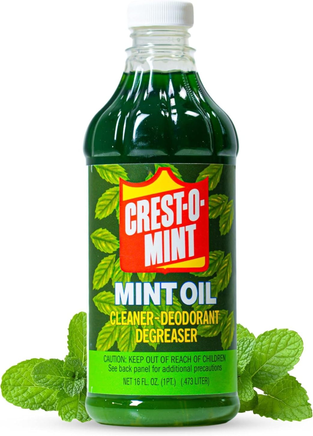 Crest-O-Mint Oil Multi-Purpose Cleaner Degreaser Household, Non-Toxic ...