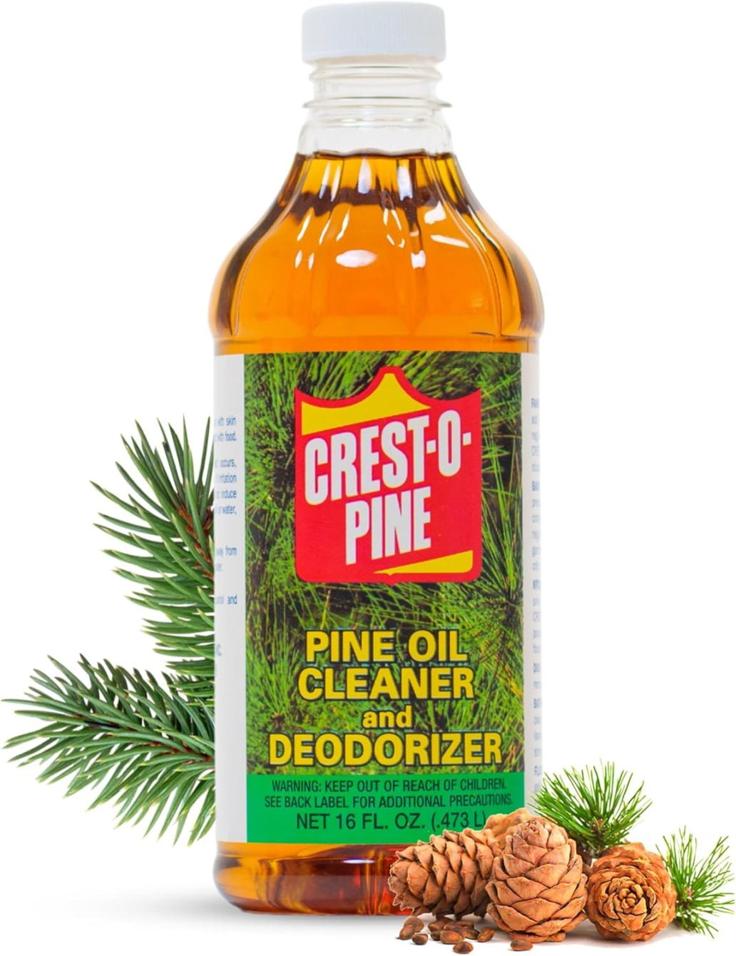 Crest-O-Pine Pine Oil Multi-Purpose Cleaner and Deodorizer, 16 fl oz ...