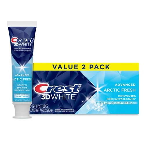 Crest Oral Care, Toothpaste Fluoride Anticavity Arctic Fresh Value 2 ...