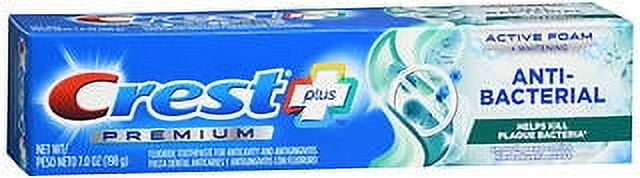 Crest Premium Plus Health Care Antibacterial Toothpaste, Smooth ...