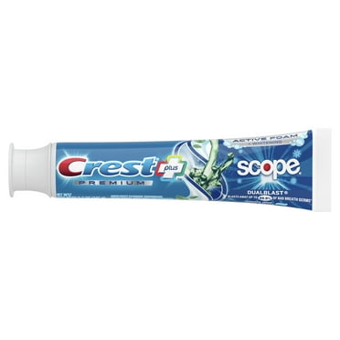 Crest + Scope Complete Whitening Toothpaste, Minty Fresh, 5.4 oz ...