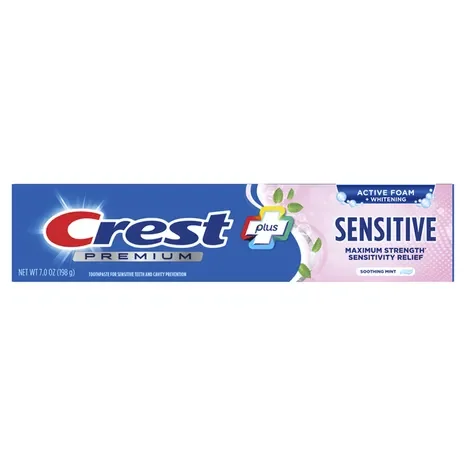 Crest Premium Plus Sensitive Toothpaste, Soothing Mint 7.0 oz - Walmart ...