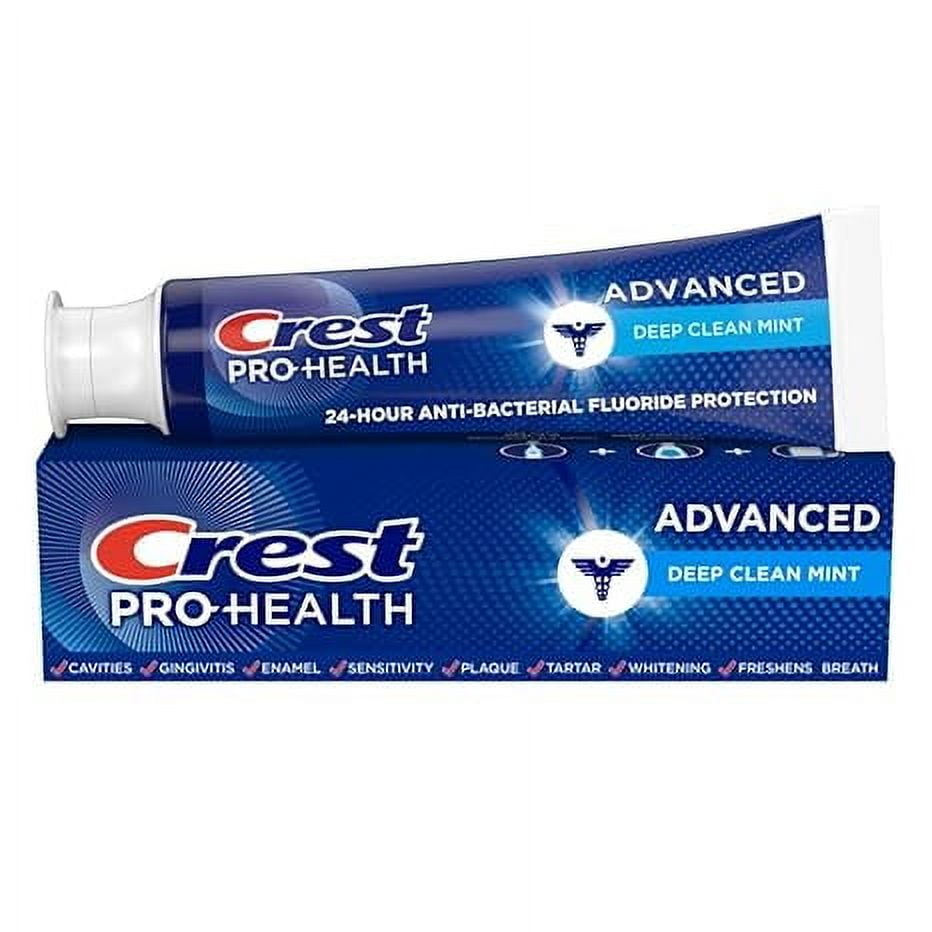 Crest Pro-Health Advanced Deep Clean Mint Toothpaste, 5.1 oz, - Walmart.com