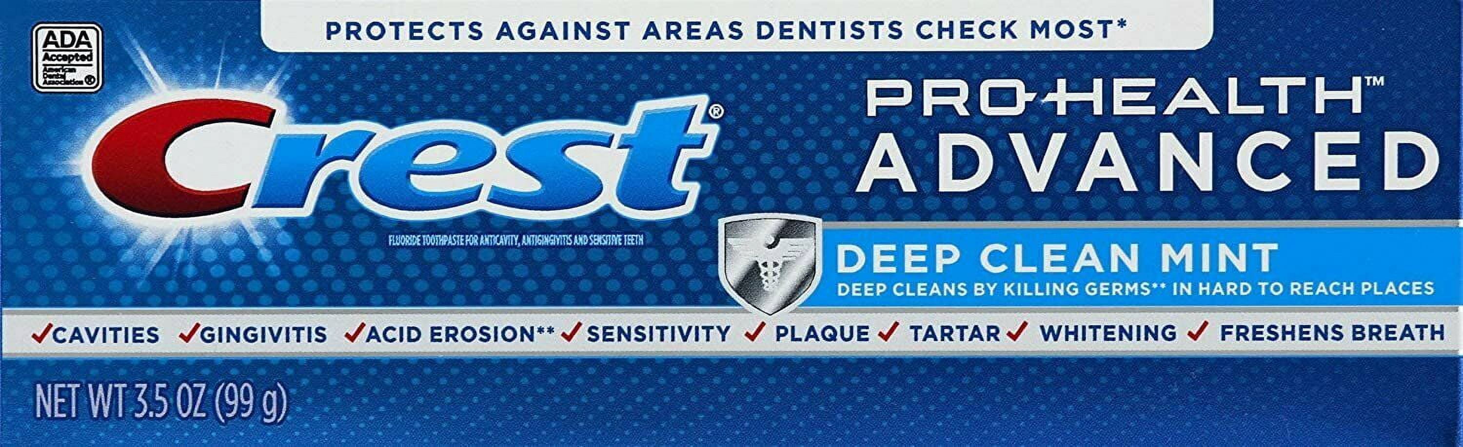 Crest Pro-Health Advanced Gum Toothpaste, Extra Deep Clean, 3.5 oz ...