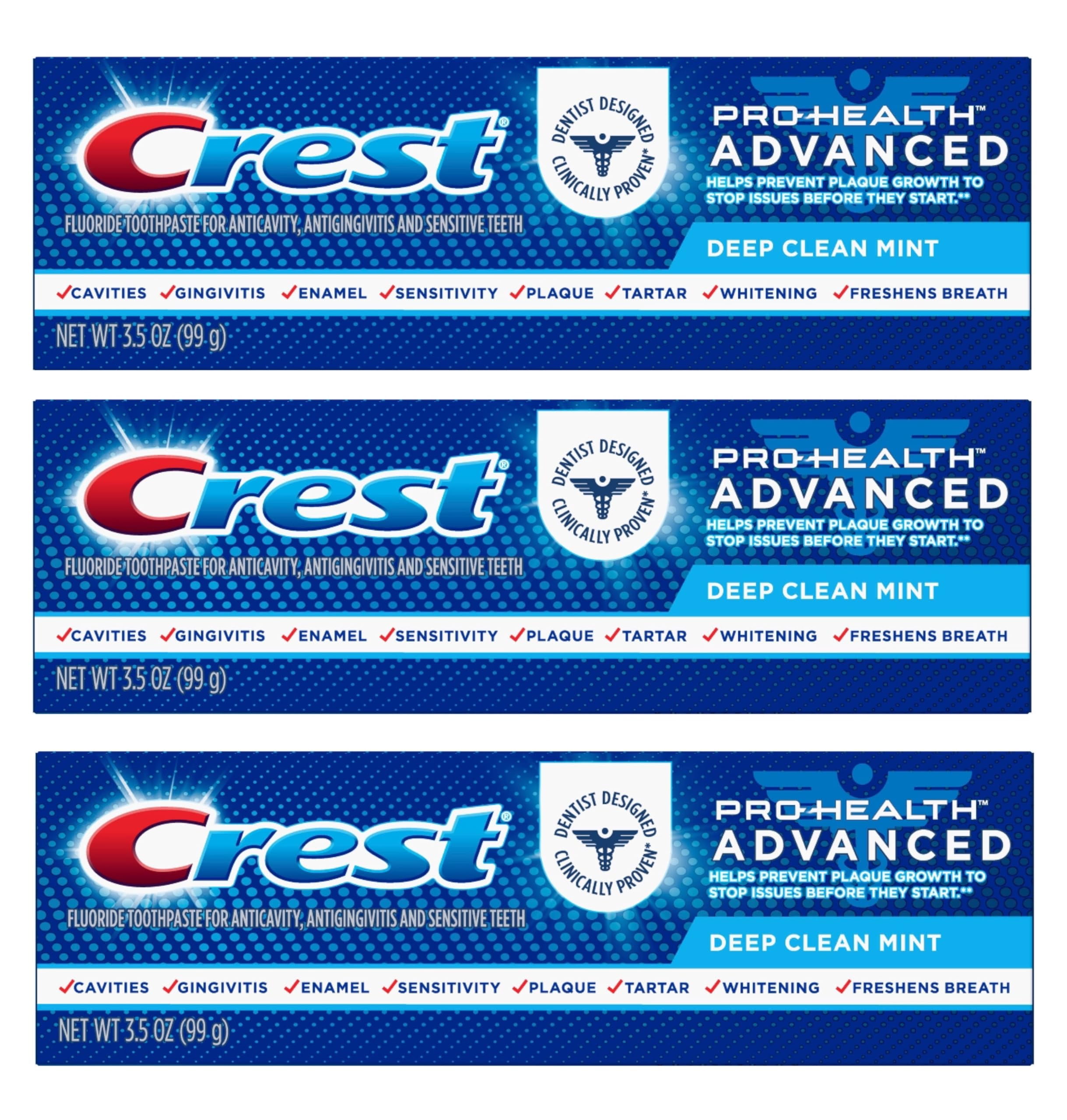 Crest Pro-Health Advanced Extra KEF16 Deep Clean Mint Toothpaste3.5 oz ...