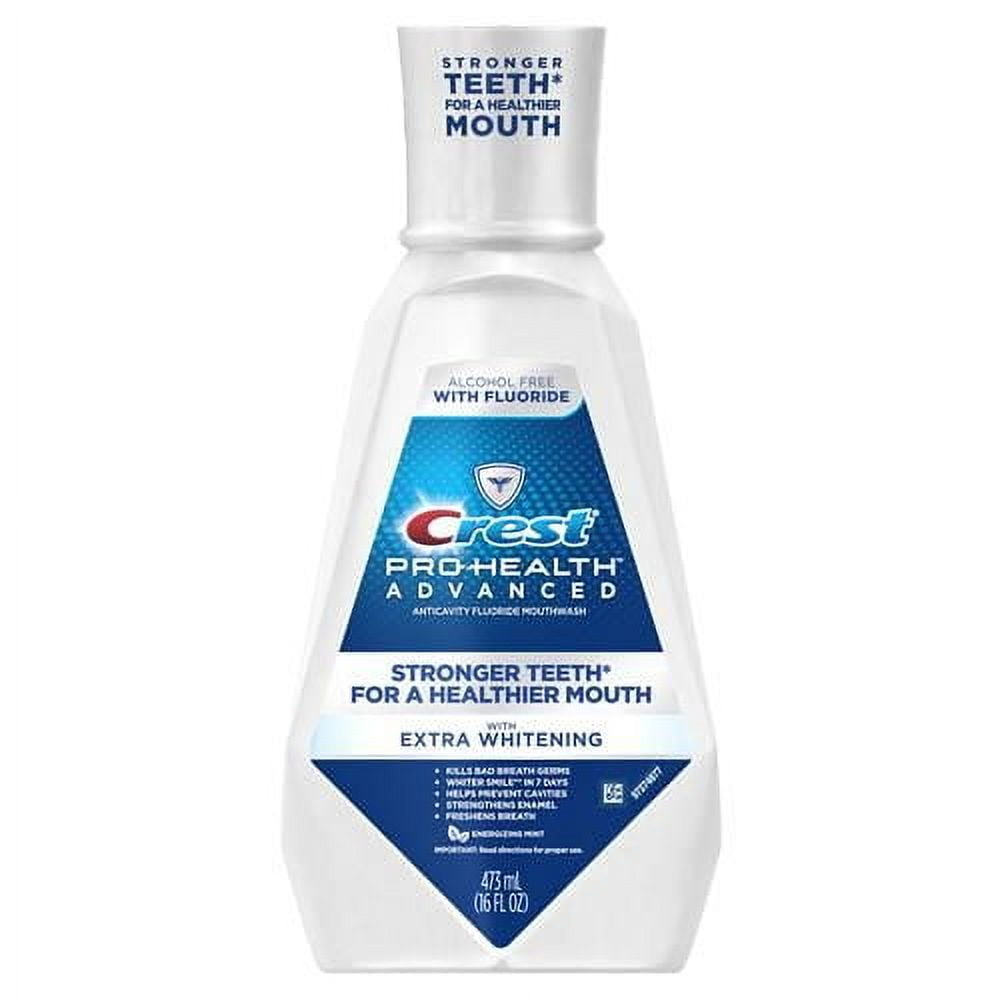 Crest Pro-Health Advanced Mouthwash With Extra Whitening, Energizing ...