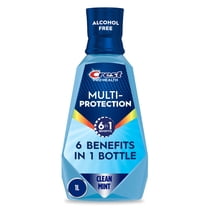 Crest Mouthwash, 1L, Pro-Health Fluoride Clean Mint, Alcohol-Free ...