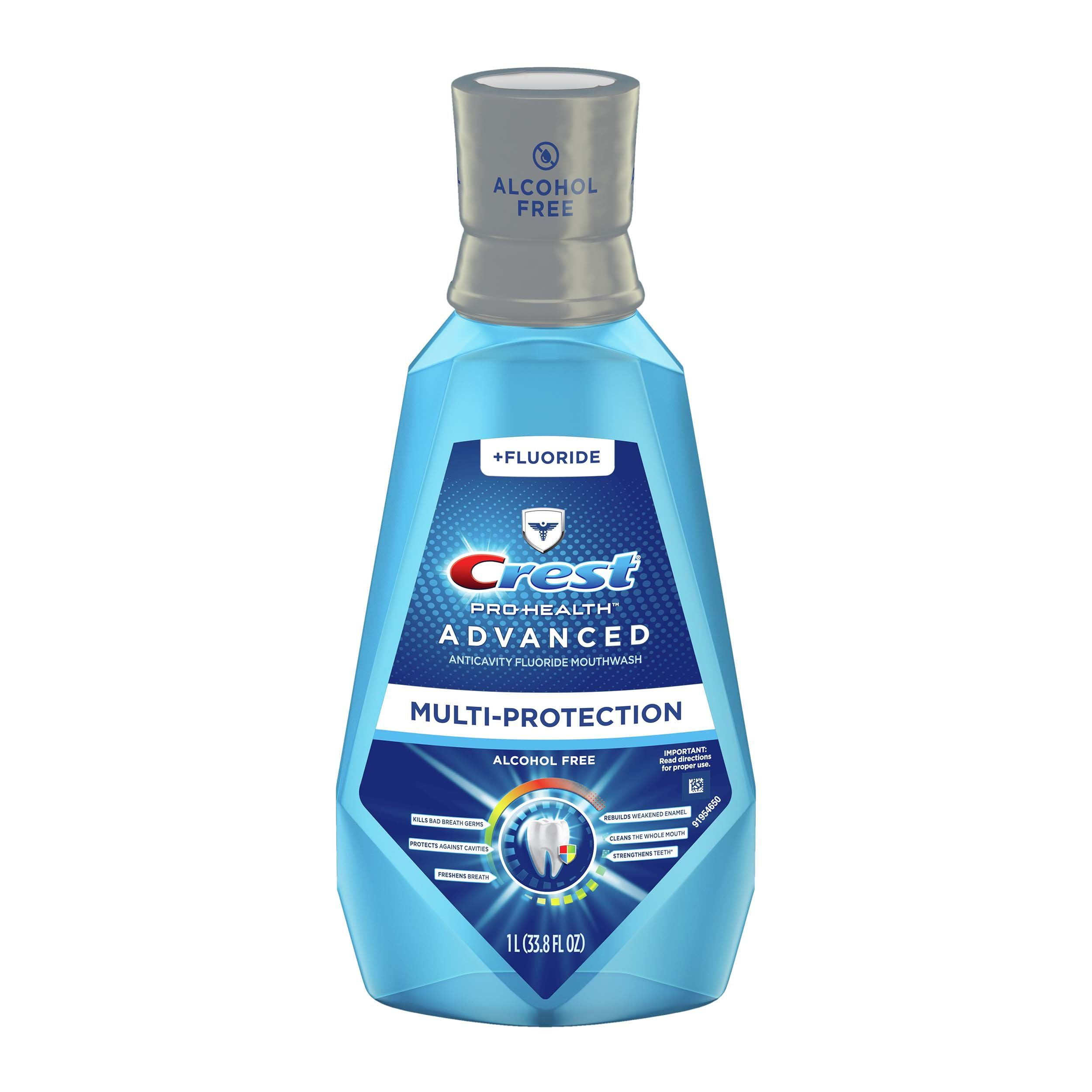 Crest Pro-Health Advanced Multi-Protection Mouthwash - 33.8 oz - Walmart.com