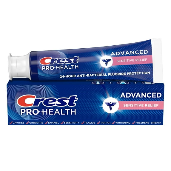 Crest Pro-Health Advanced Sensitivity Relief Toothpaste for Sensitive ...