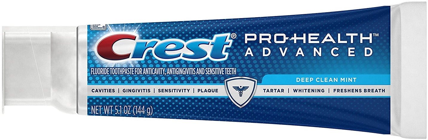 Crest Pro-Health Advanced Toothpaste, Extra Deep Clean 5.1 oz (Pack of ...