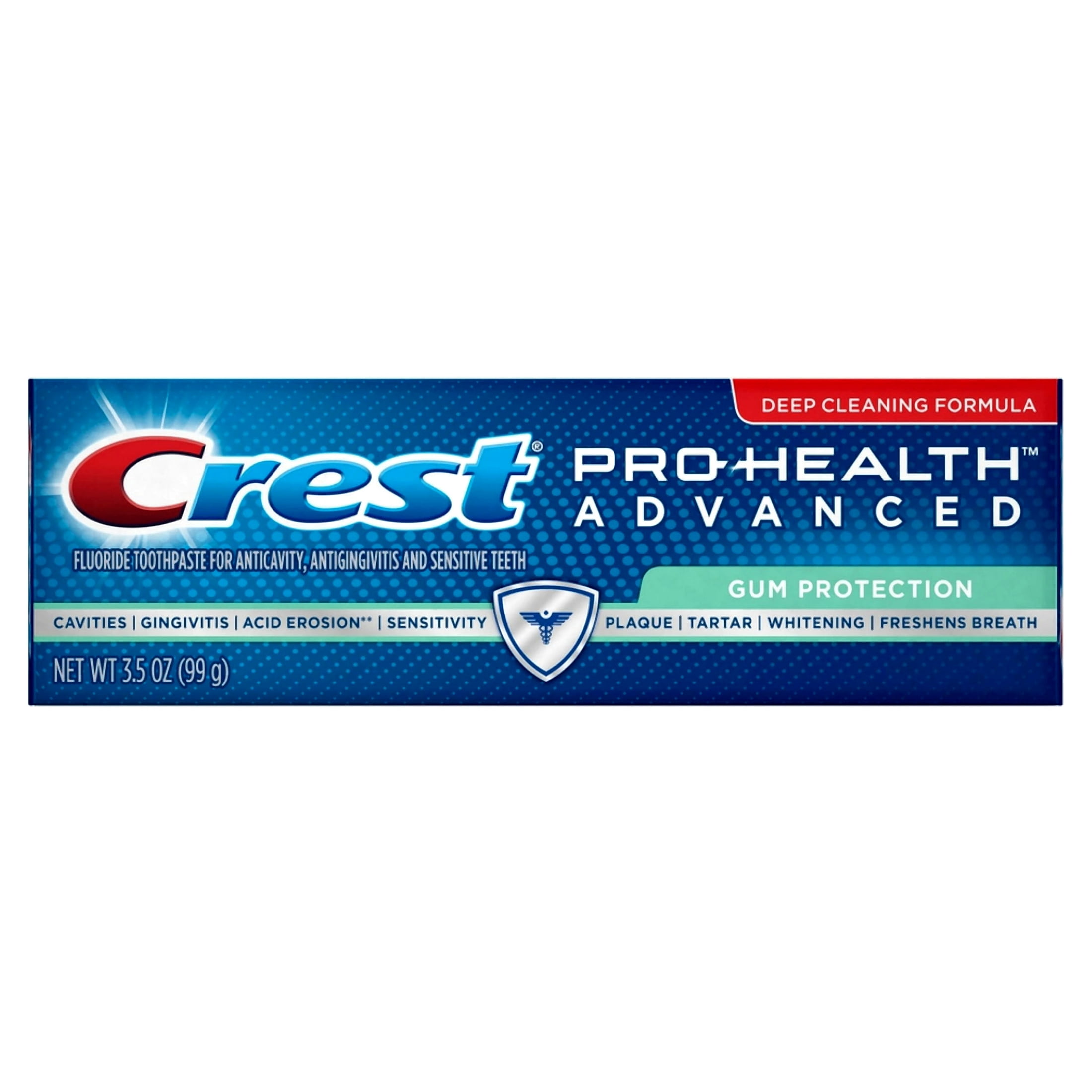 Crest Pro-Health Advanced Toothpaste, Gum Protection 3.5 oz (Pack of 6 ...