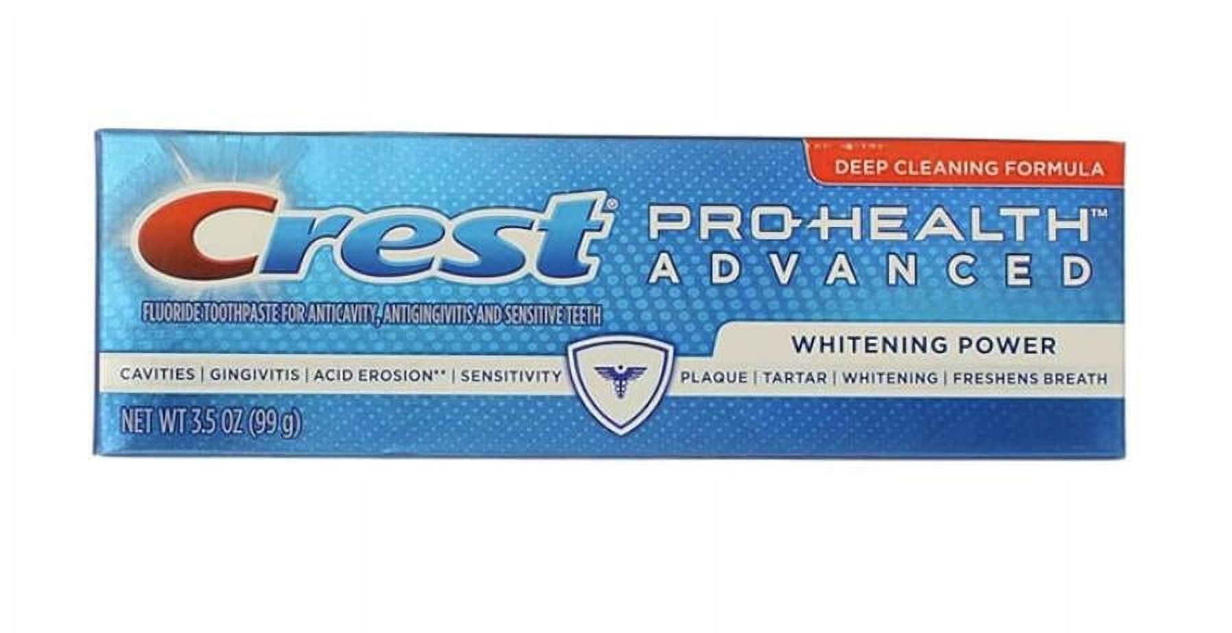 Crest Pro-Health Advanced Whitening Power Toothpaste, 3.5 oz for ...