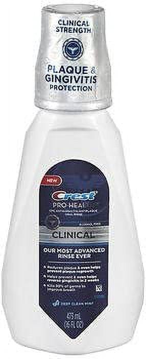 Crest Pro-Health Clinical Oral KF05 Rinse Deep Clean Mint - 16 oz, Pack ...