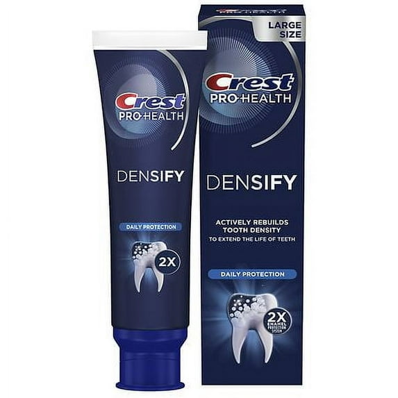 Crest Pro-Health Densify Toothpaste, Rebuilds Enamel, Fluoride ...