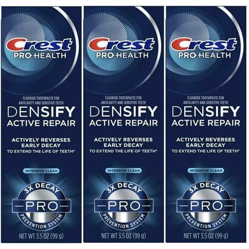 Crest Pro-Health Densify Toothpaste, Intensive Clean, 3.5 Oz (Pack Of 3 ...