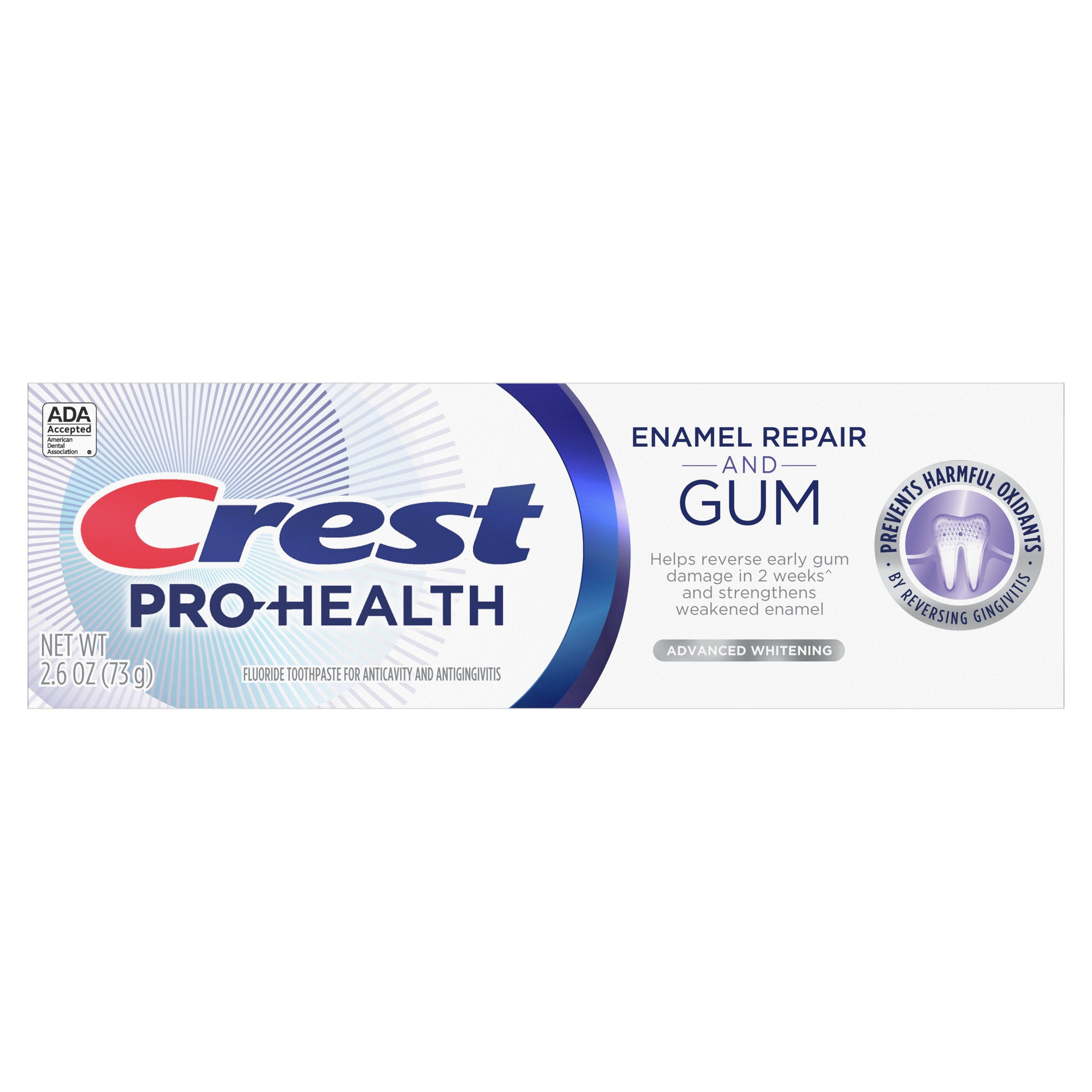 Crest Pro Health Enamel Repair and Gum Toothpaste - Advance Whitening ...