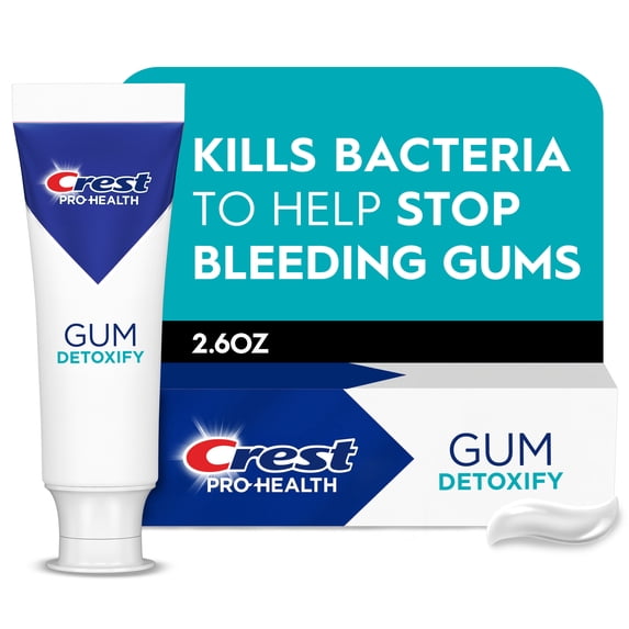 Crest Gum Detoxify Deep Clean Toothpaste 2.6 oz with Antibacterial ...