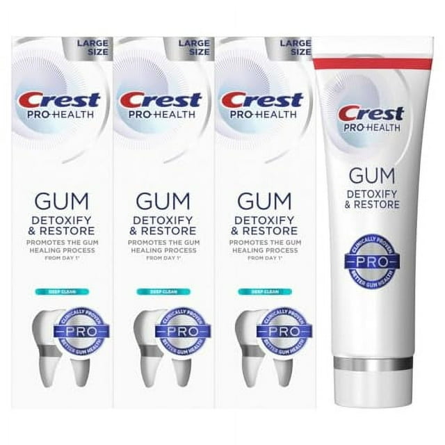 Crest Pro-Health Gum Detoxify and Restore Deep Clean Toothpaste 4.6 oz ...