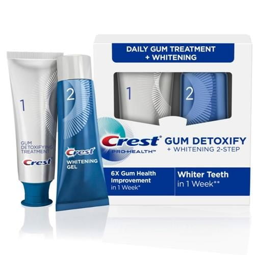 Crest Pro-Health Gum Detoxify + Whitening Two- Step Toothpaste, 4.0 And ...