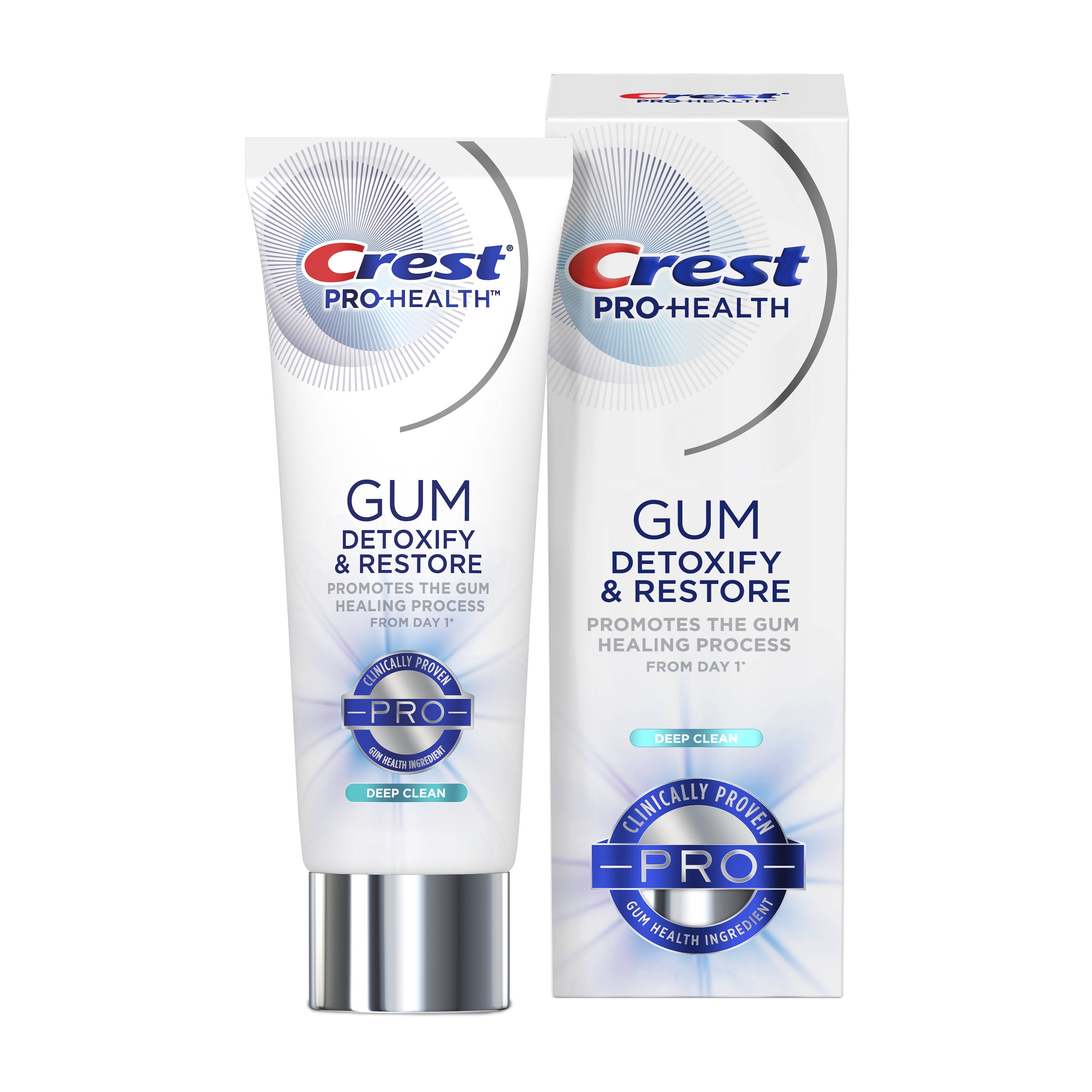 Crest Pro-Health Gum Detoxify, Restore and Deep Clean Fluoride ...