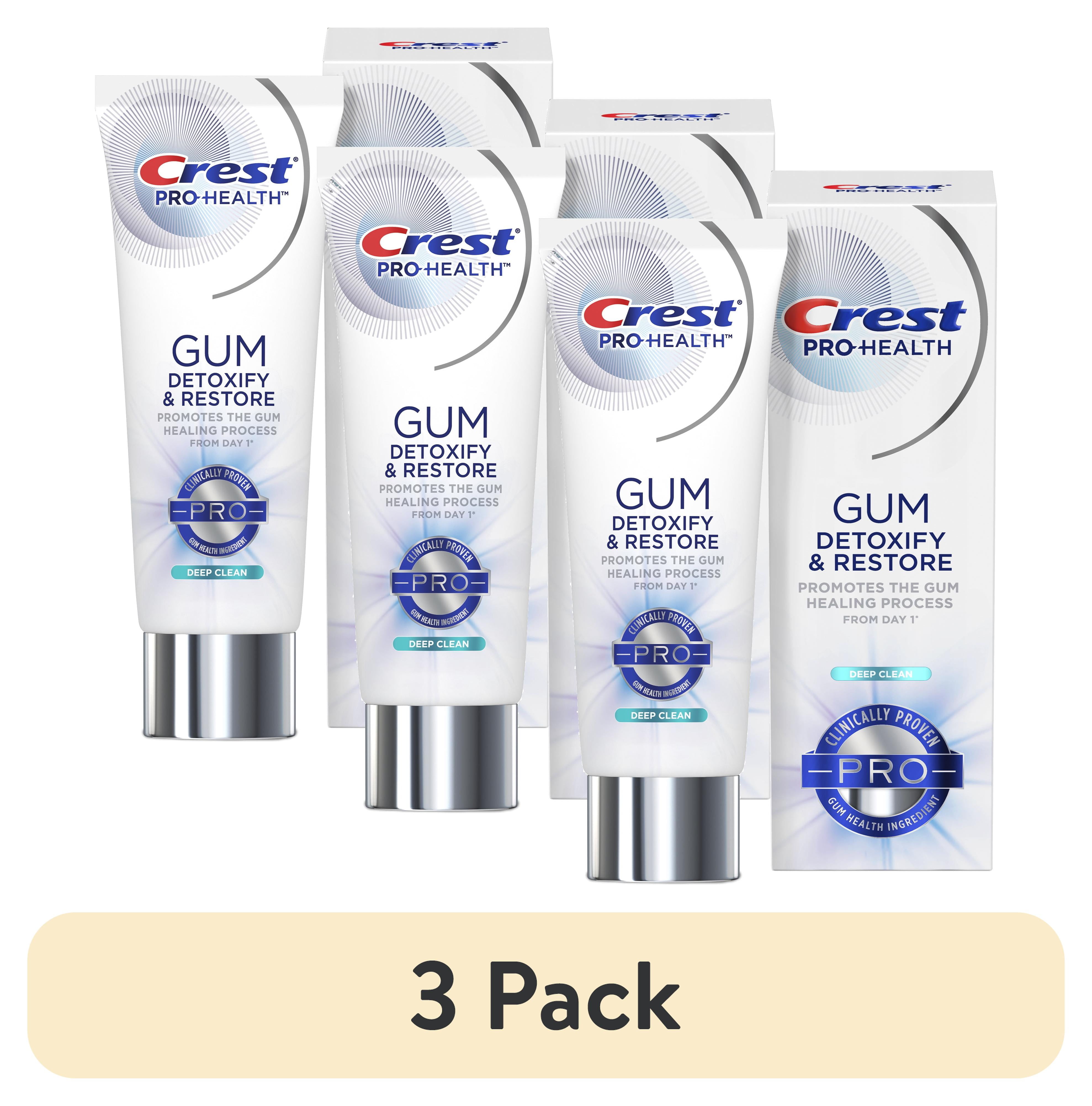 (3 pack) Crest Pro-Health Gum Detoxify and Restore Toothpaste, 3.5 oz ...