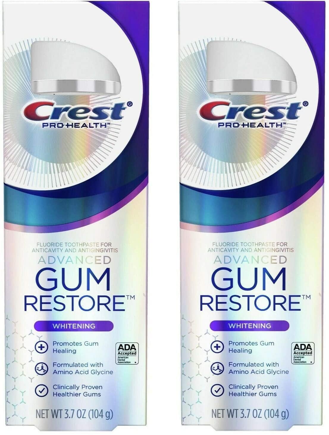 Crest Pro Health Gum Restore Advanced Whitening Toothpaste, 3.7 Oz ...