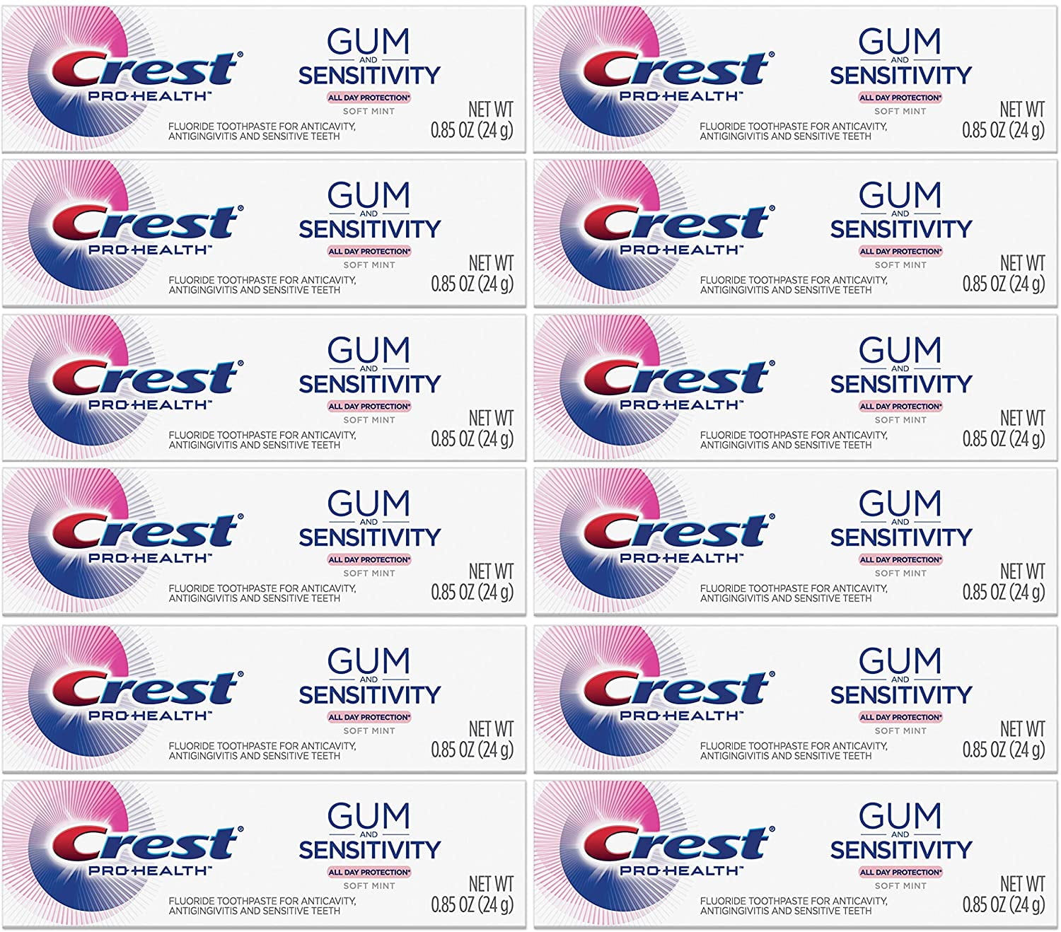 Crest Pro Health Gum and Sensitivity Toothpaste for Sensitive Teeth ...