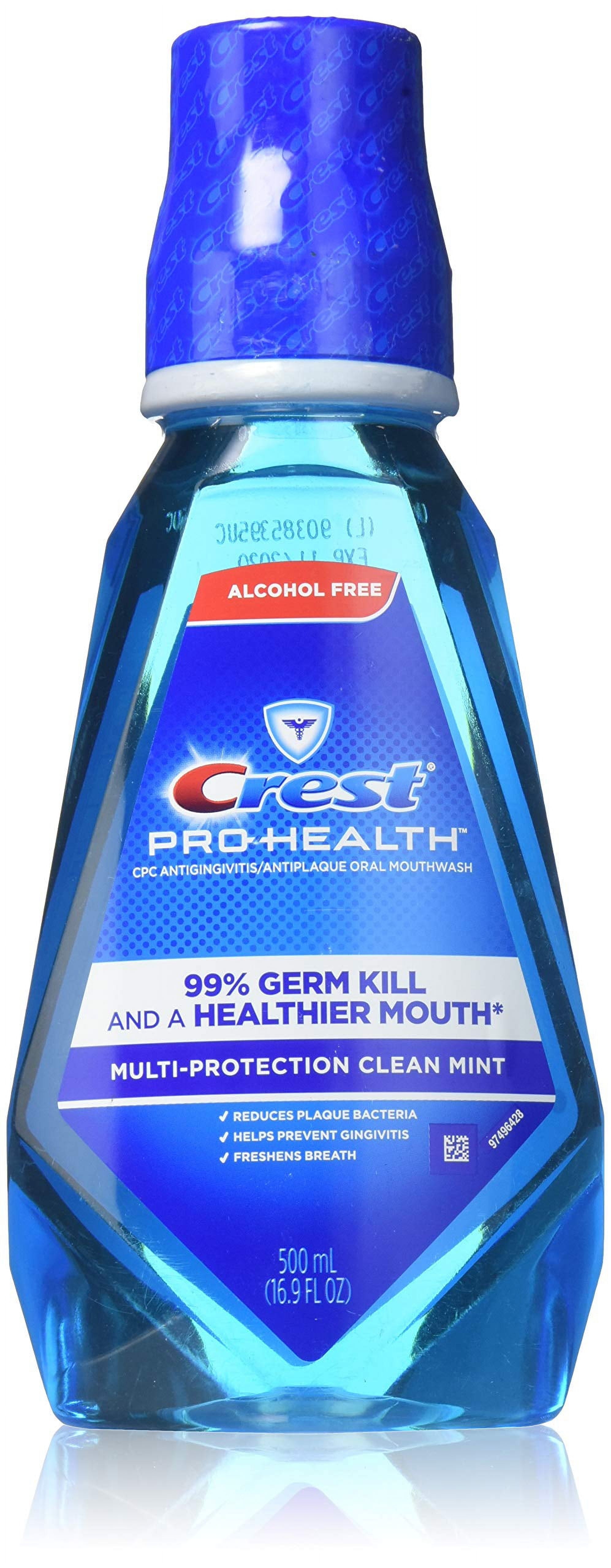 Crest Pro-Health Multi Protection Mouthwash | Alcohol-Free Clean Mint ...