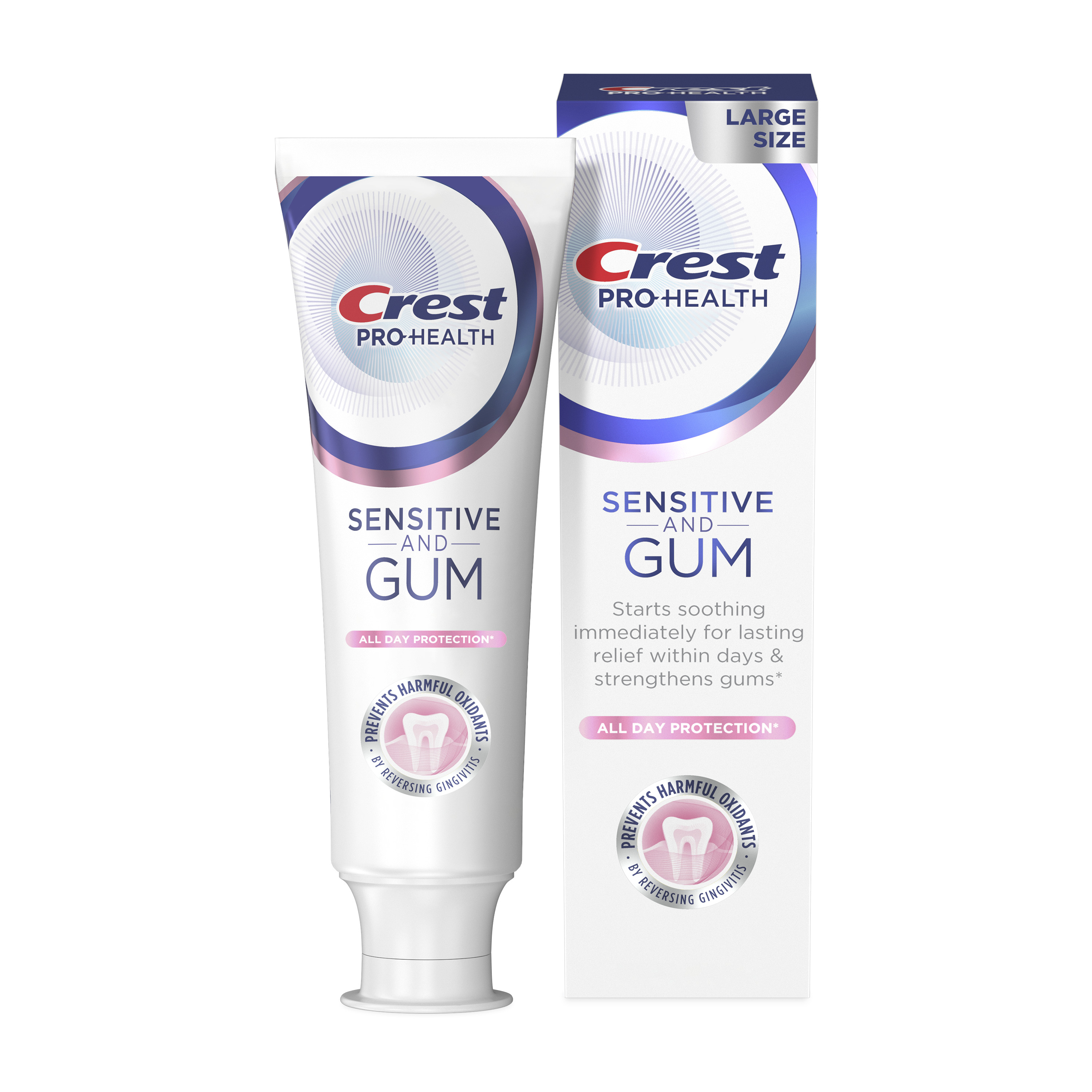 Crest Pro Health Sensitive And Gum All Day ProtectionToothpaste 4 8 Oz Crest Pro Health Sensitive And Gum All Day ProtectionToothpaste 4 8 Oz