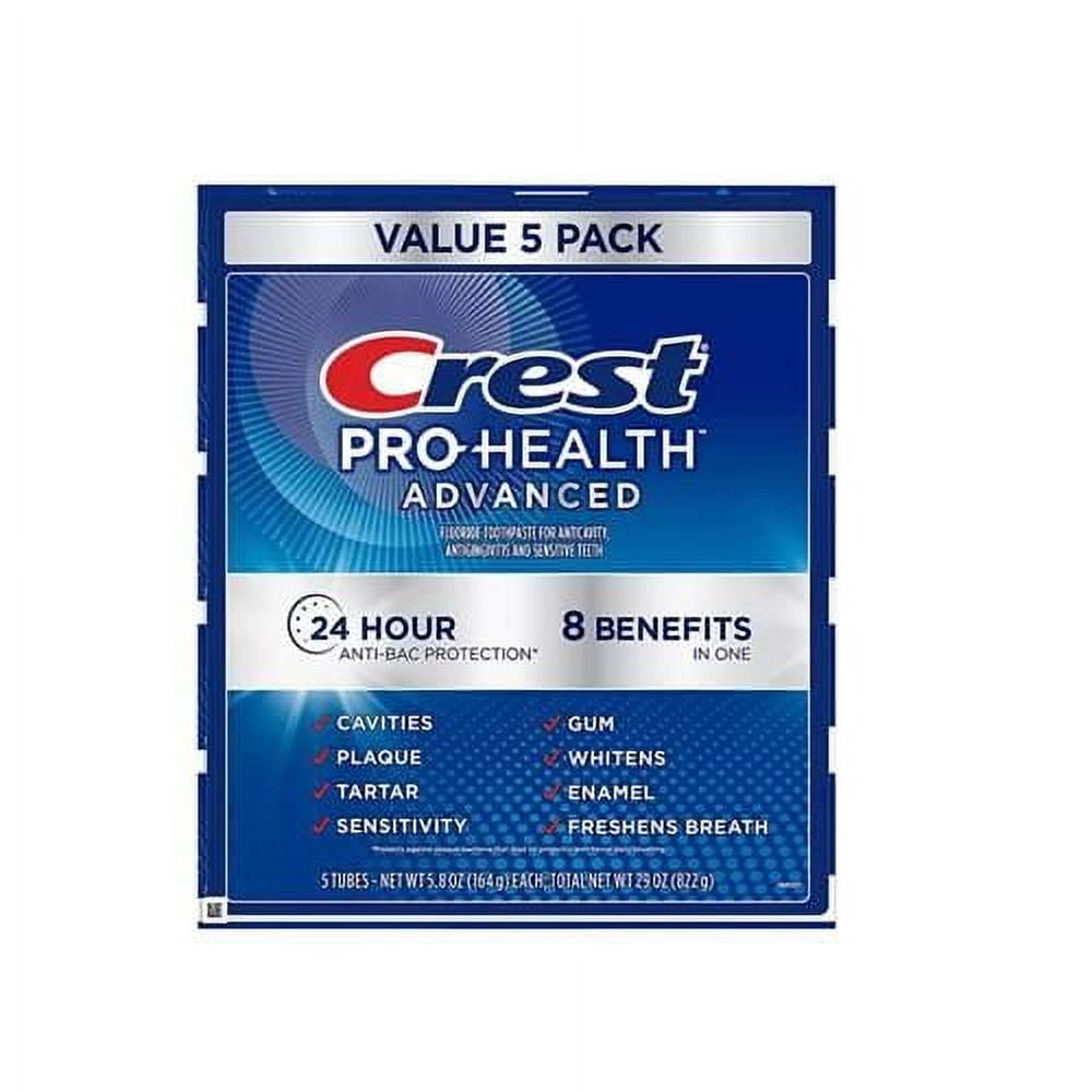 Crest Pro-Health Toothpaste, Advanced White For Teeth Whitening (5.8 Oz ...