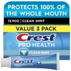 Crest Pro Health Advanced Deep Clean Mint Toothpaste, 5.1 oz - Walmart.com