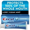 Crest Gum Detox Deep Clean Care Toothpaste, 4.7 Ounce, Pack of 4 ...