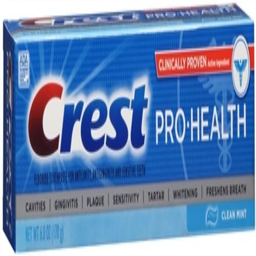 Crest Pro-Health Toothpaste Clean Mint 6 Oz (Pack Of 6) Packaging May ...